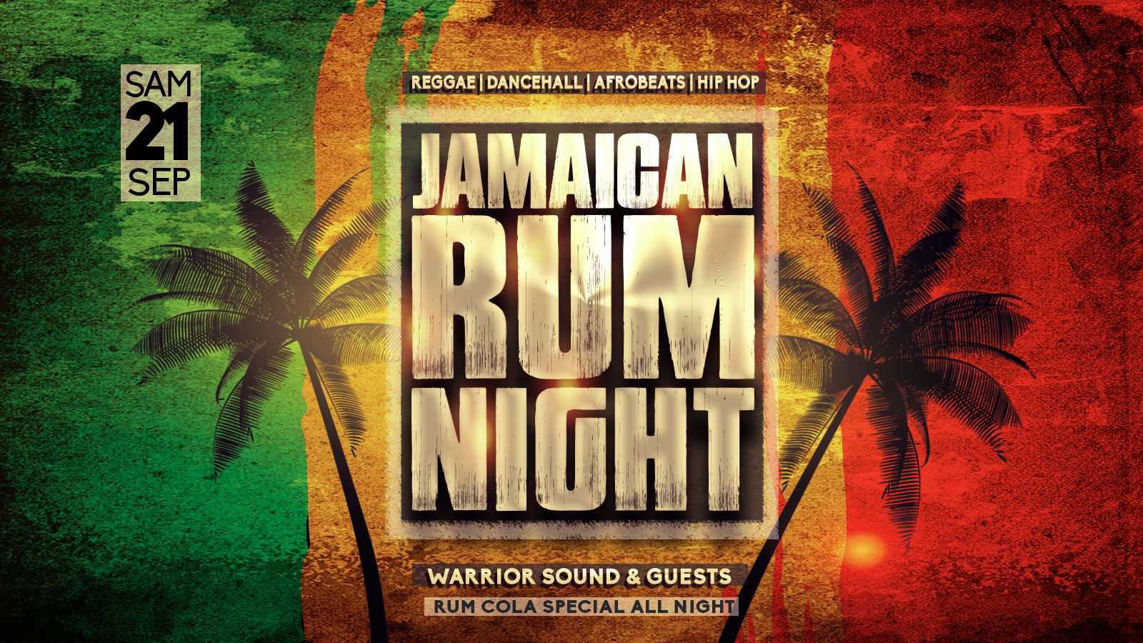 JAMAICAN RUM NIGHT - U-Club